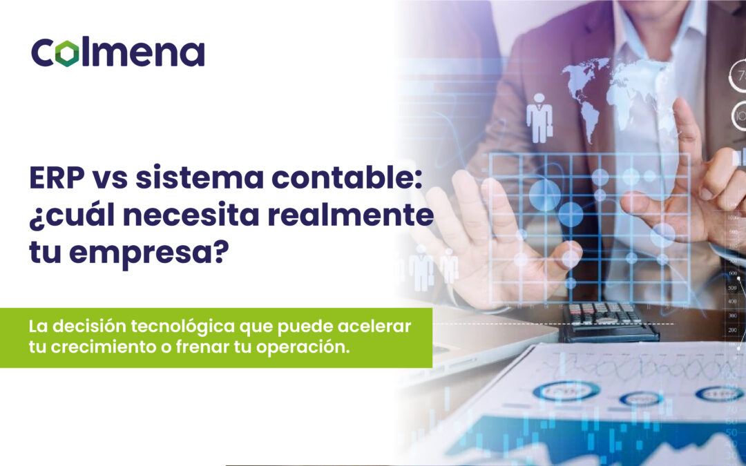 ERP vs sistema contable: ¿cuál necesita realmente tu empresa? | COLMENA
